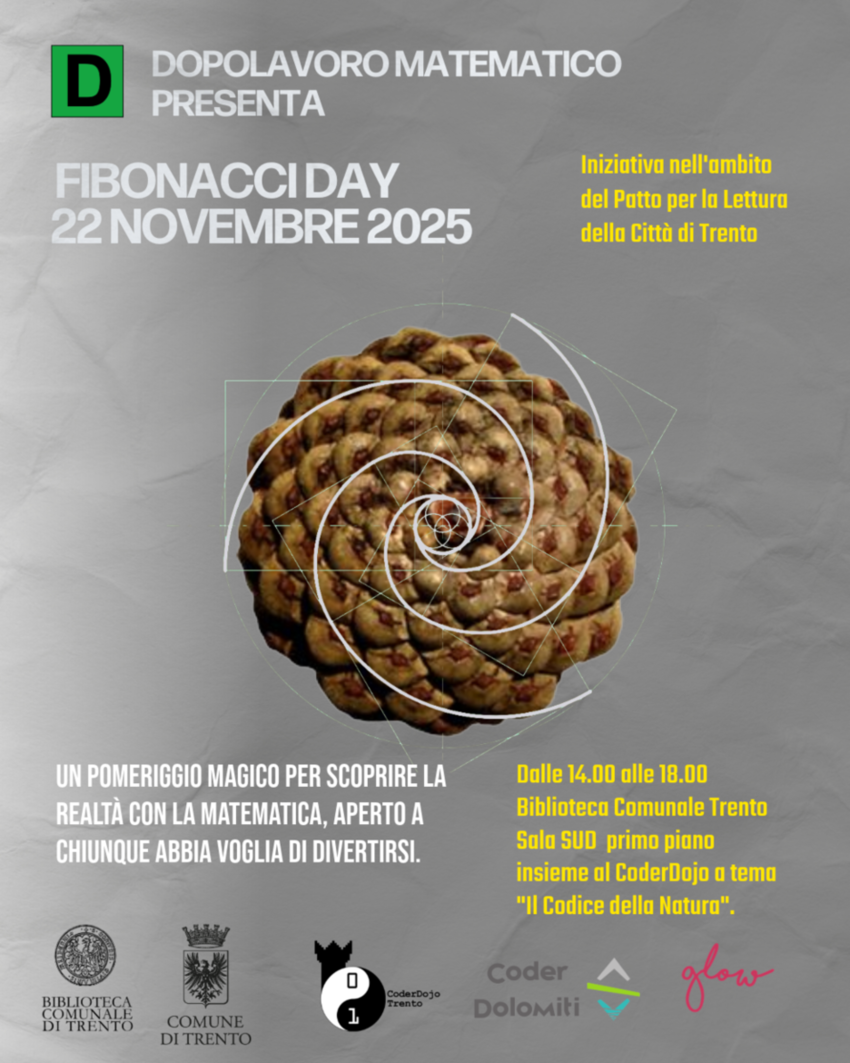 In Via Roma - Fibonacci day in biblioteca! / Agenda / Attività / Biblioteca Comunale di Trento ...